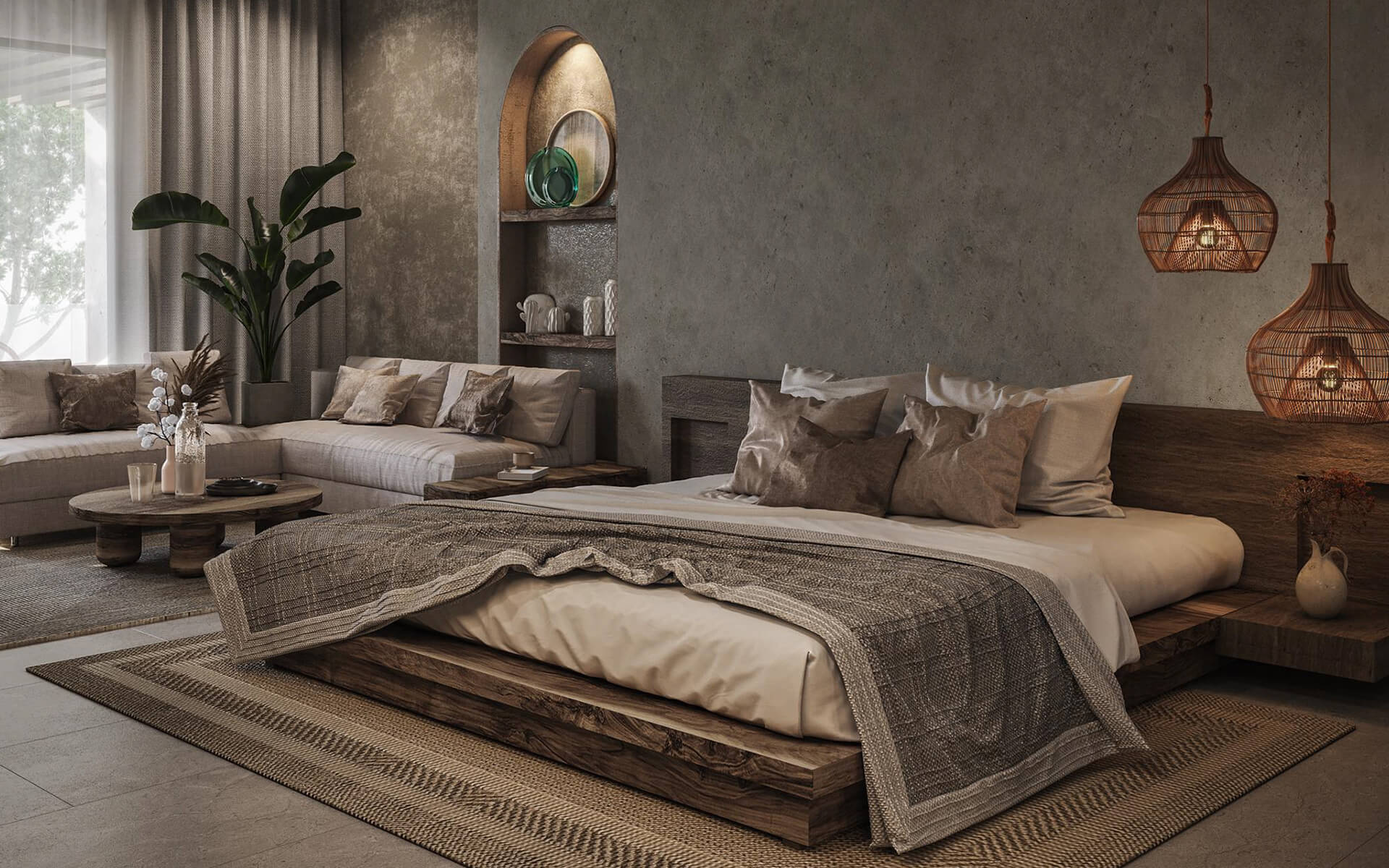 The Belle Époque Arrival Court - Citrus Pavers